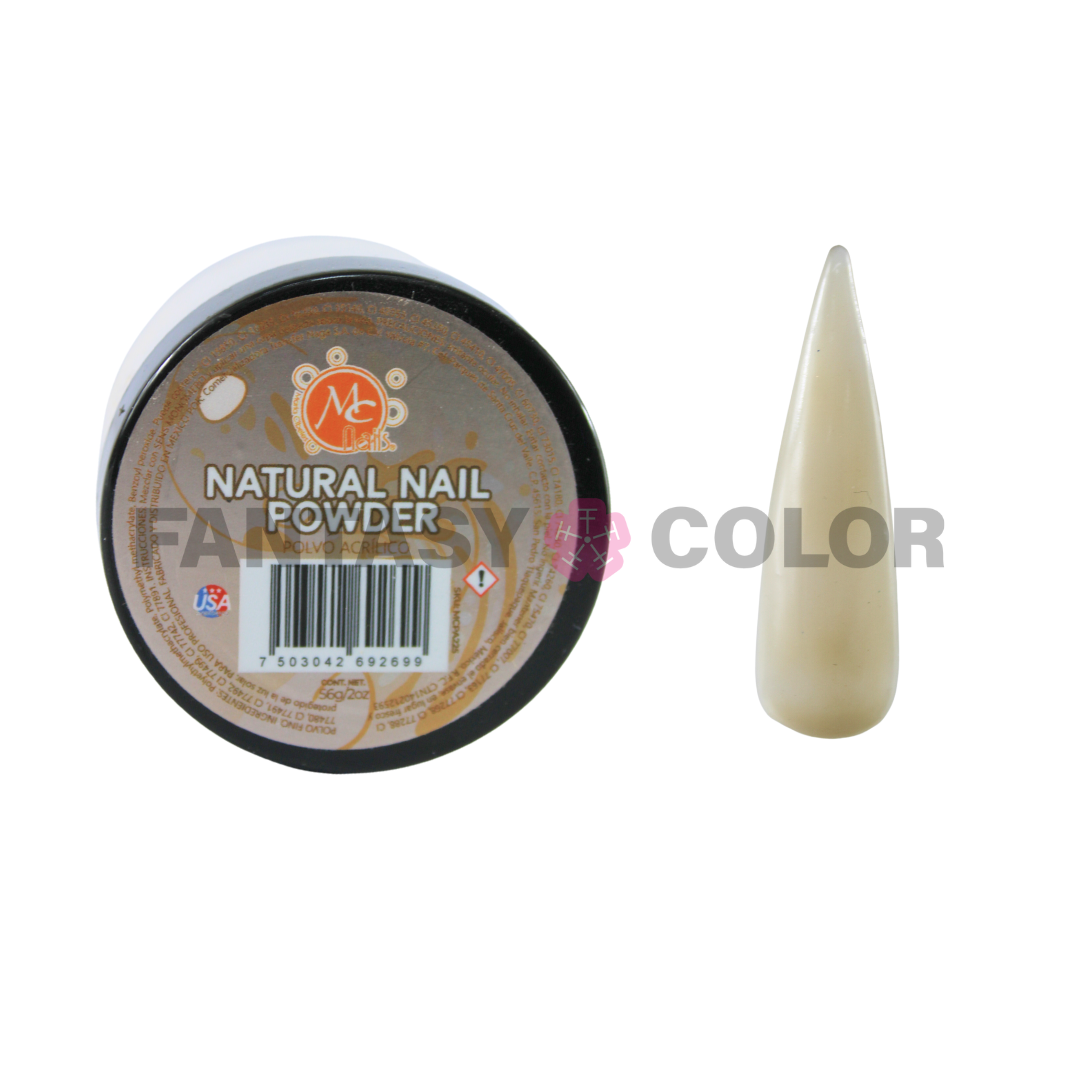 ACRÍLICO NATURAL NAIL POWDER 2 OZ MC NAILS – Fantasy Color