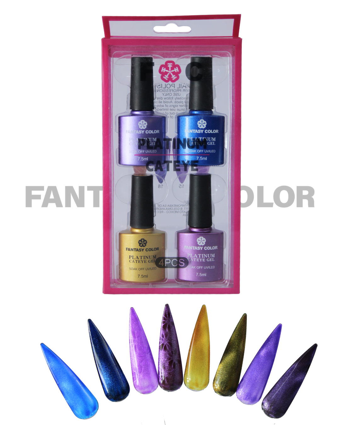 COLECCIONES PLATINUM CAT EYE FANTASY COLOR - 4 VARIACIONES – Fantasy Color