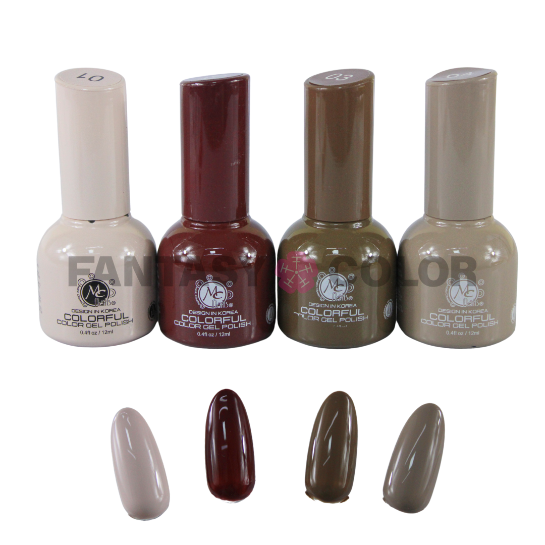 Colección "A" COLORFUL MC NAILS - 3 PASOS – Fantasy Color